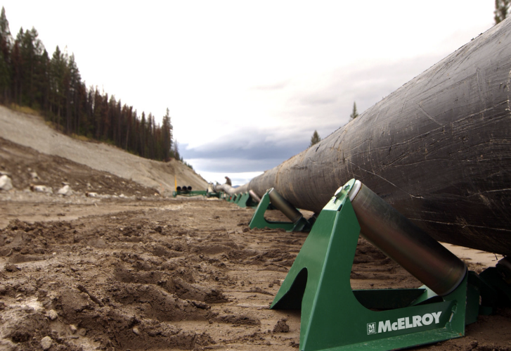 4" IPS - 18" IPS (100mm - 450mm) Low Profile Rollers